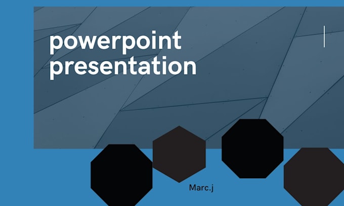 Create very nice powerpoint presentation by Marc_jr | Fiverr