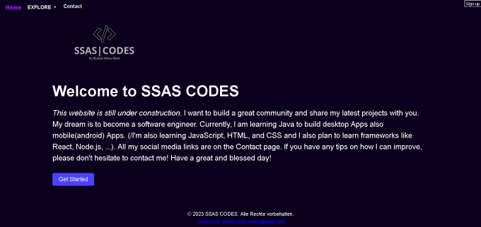 Make A Website With Htmljavascript And Css By Shahidcodes Fiverr 