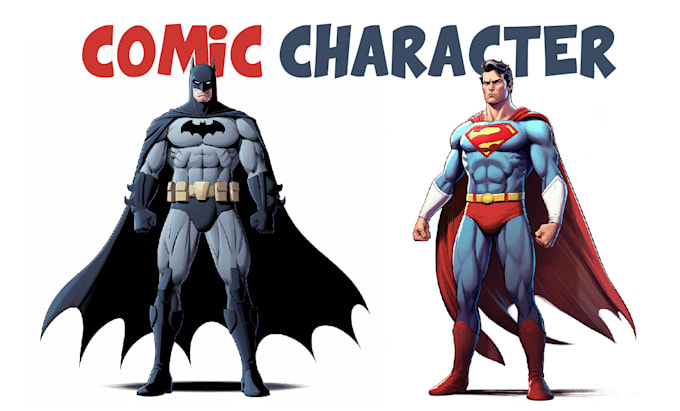 Draw comic character, comic book illustration and manga by The ...