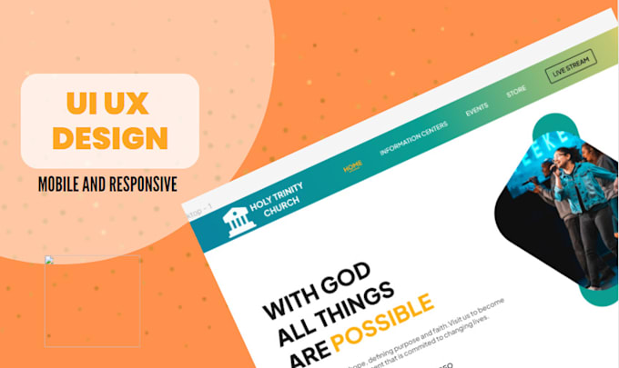 Do website ui design, landing page ui design, or app ui ux design in ...