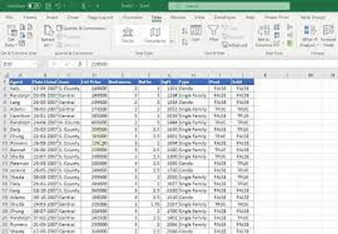 Sorting And Formatting Data By Khadijasoomro47 Fiverr