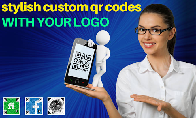 Create professional qr code design with your logo by Muhammadmurt551 ...