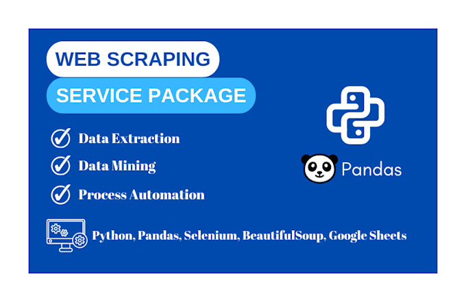 Do website scraping with python by Matsuch | Fiverr