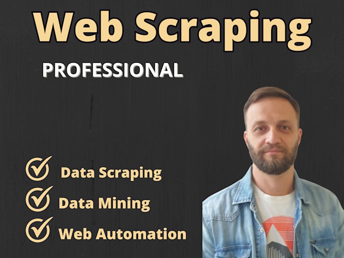 Scraping data from any website by Rundevk | Fiverr