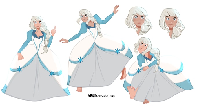 Character variation or character reference sheet for your oc by ...