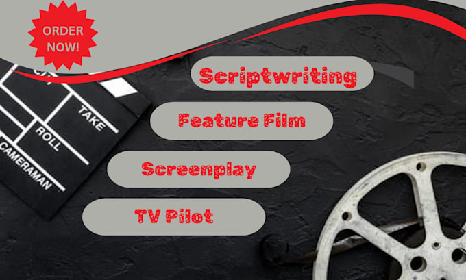 Write your ghostwriting, screenplay, screenwriting, movie script for ...