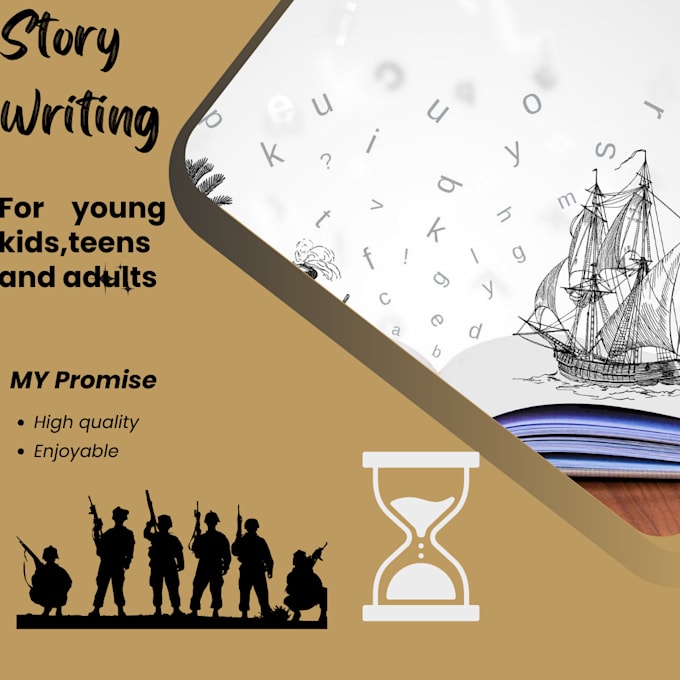 Do amazing fiction story writing for all ages by Maheensiddiqui0 | Fiverr