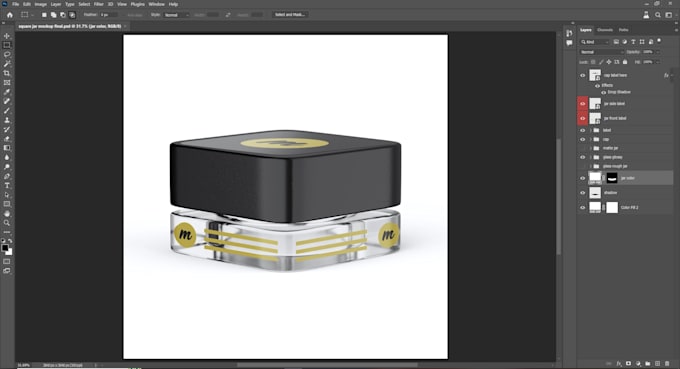 Make editable psd template or 3d mockups for your product by ...