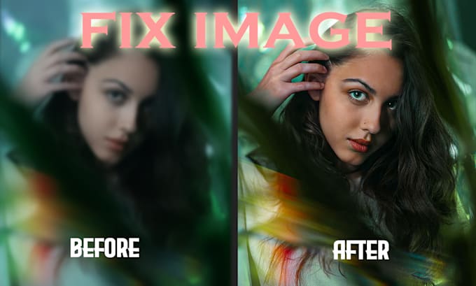 Fast fix blurry photos, improve image quality, enhance by Noor_canva ...