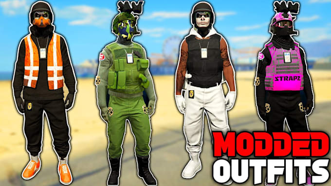 Make you modded outfits in gta pc only by Ragemanwastaken | Fiverr