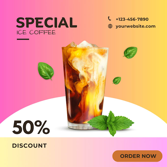 Design eye catching social media posts, facebook ads and instagram ...