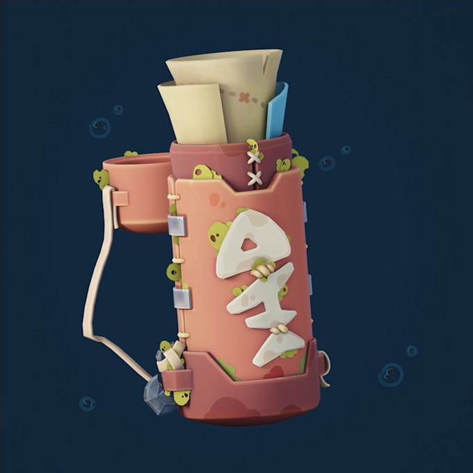 Create 3d stylised hand painted assets for your project by ...