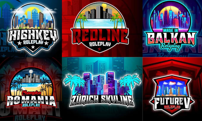 Create awesome roleplay server logo for fivem, discord by Saniafaraz390 ...