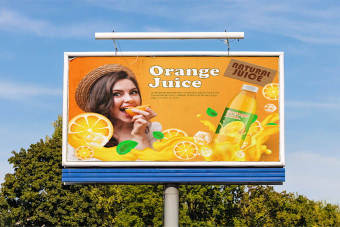 Design billboard, sign board, banner for you by Yusradesignlab | Fiverr
