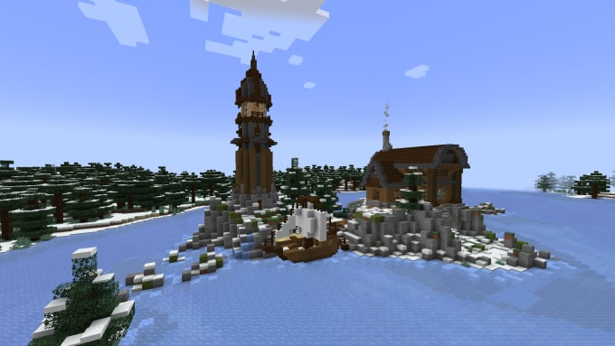 Build anything in minecraft by Builderfox | Fiverr