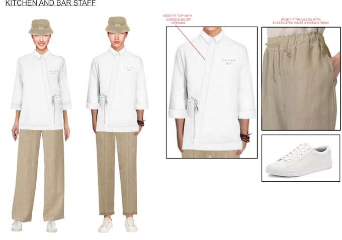 Design uniforms for corporate, hotels, airlines, hospital, restaurants ...