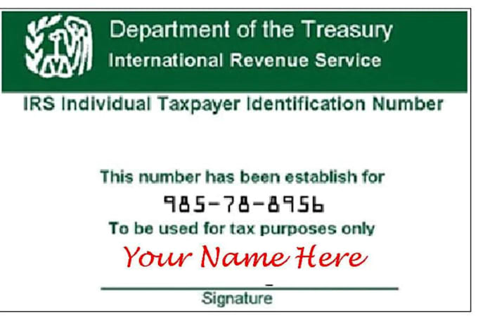 Apply for an itin number issued by the irs by Charles_iti | Fiverr