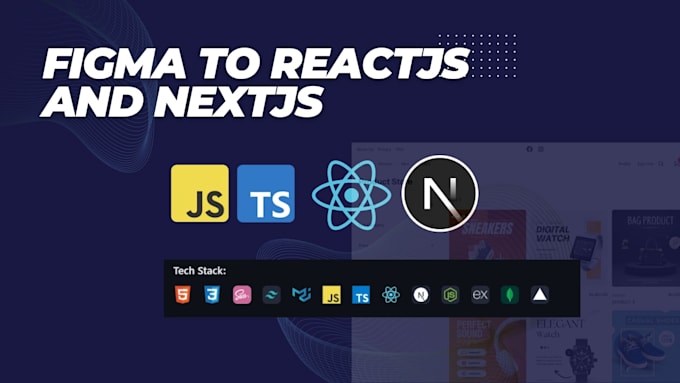 Develop figma to react or figma to html or figma to next js by Web ...