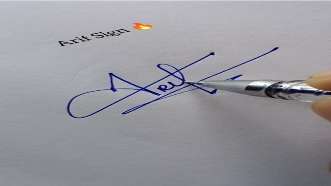 Design stylish professional signature or autograph by Zee_signatures ...