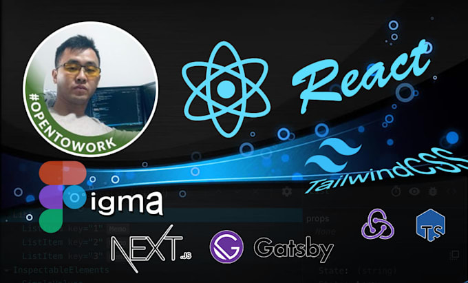 Develop React Native Next Gatsby Netlify Tailwind Figma By Orion000782 Fiverr 6951