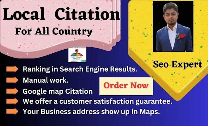 Provide 8000 google point map citations for local business by ... Provide 8000 google point map citations for local business by ...
