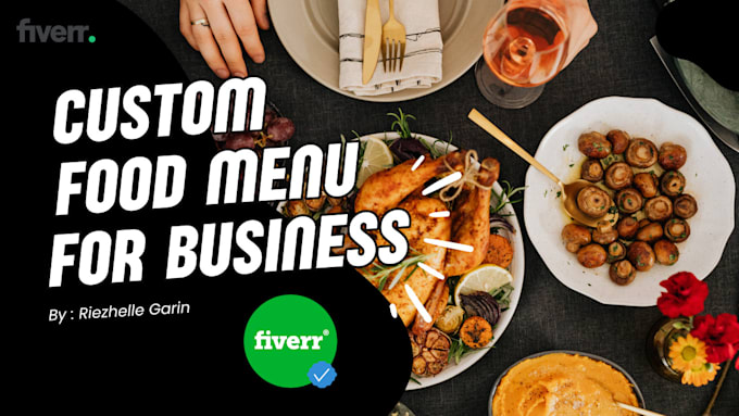 Create a menu layout for your food business or restaurant by ...