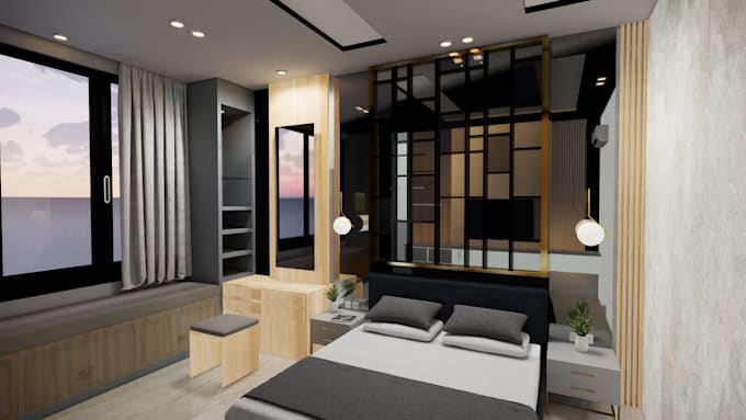 Design your master bedroom by Simiaprojects | Fiverr