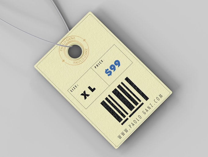 Design cloth tags label hang tag neck label by Anam_baloch35 | Fiverr