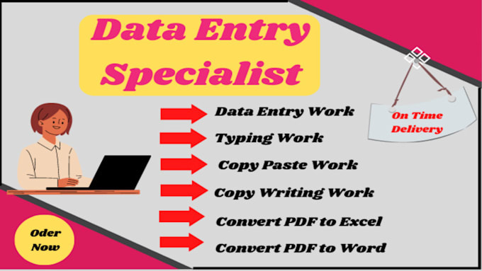 Do fastest data entry and copy typing by Dataentris | Fiverr