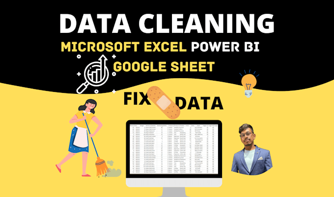 Do excel data cleaning, google sheet formatting by Ashokas574 | Fiverr