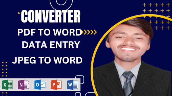 Do pdf to word work for your company by Muhammadafzal_2 | Fiverr