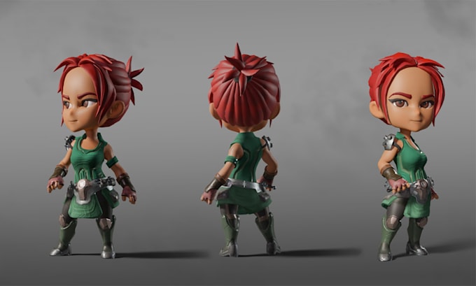 3d character animation for game by Hoangto1102 | Fiverr