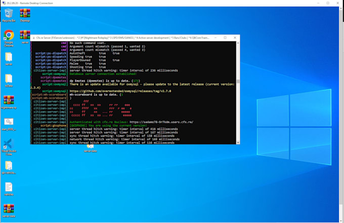 Install your fivem server on your vps by Alaminnlikhonn | Fiverr