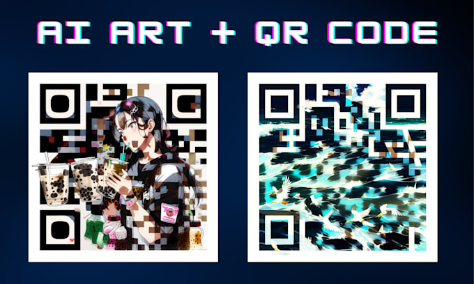 Create qr code infused with ai art by Style_genie | Fiverr