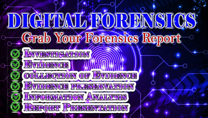 Assist you in creating a digital forensic report by Rassul045 | Fiverr