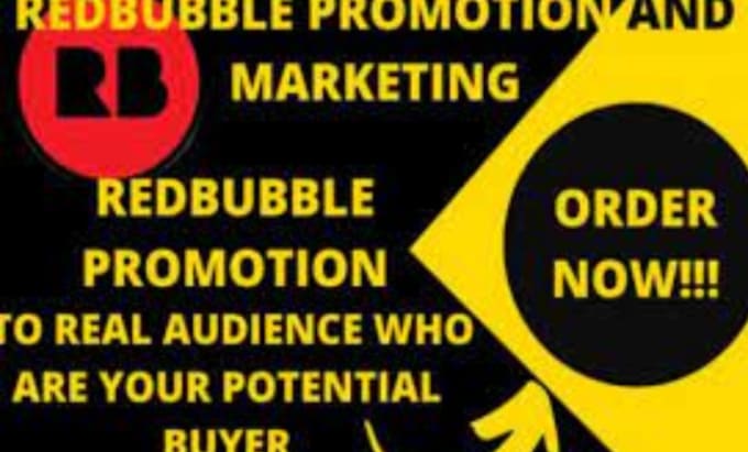 Do redbubble marketing and do viral promotion that convert by Princess ...
