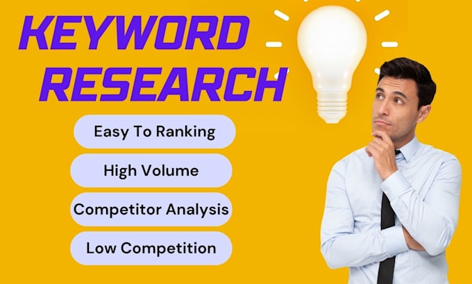 Do expert keyword research and rival analysis by Bee_trektech | Fiverr