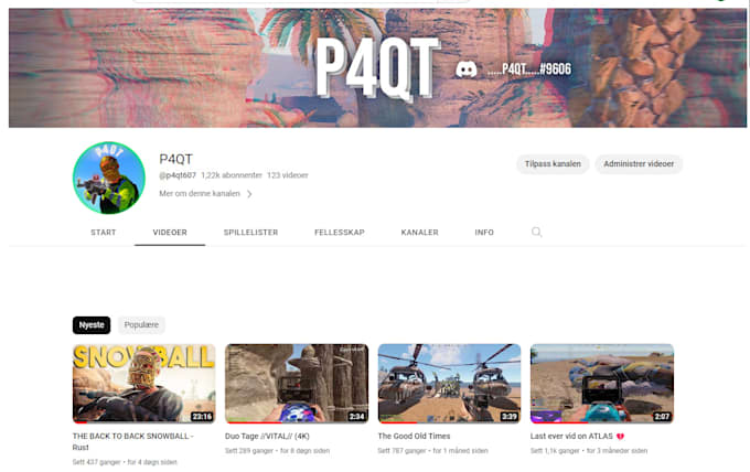 Make you a rust roamtage by P4qtrust | Fiverr