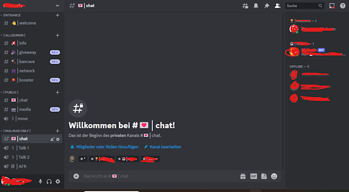 Create and disinge your own dc server by Tomchen02 | Fiverr