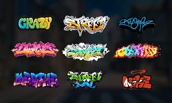 Design original custom graffiti logo or merchandise for your brand by ...