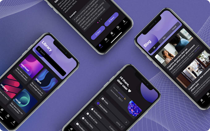 Create exceptional mobile app designs by Irisiri575 | Fiverr