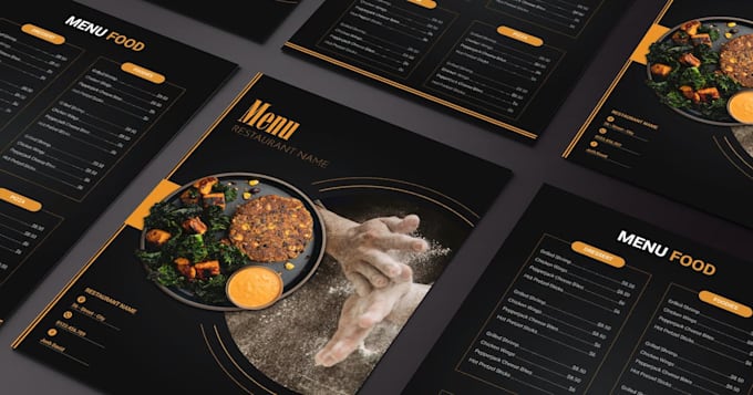 Design professional food menu restaurant menu or price list by ...