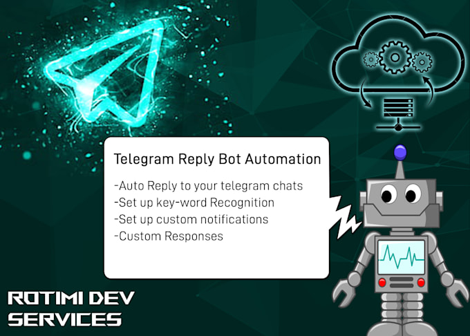 Host your telegram autoreply bot and set up additional functionality by Rotimi_dev | Fiverr
