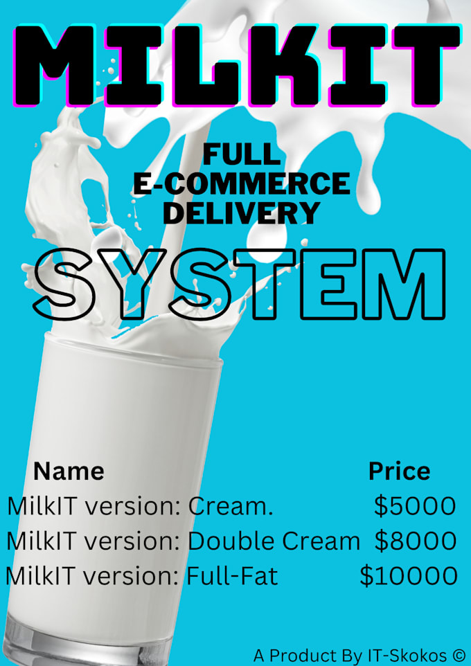 Enrich you if you obtain the web store entitled milkit by Almarionoah ...