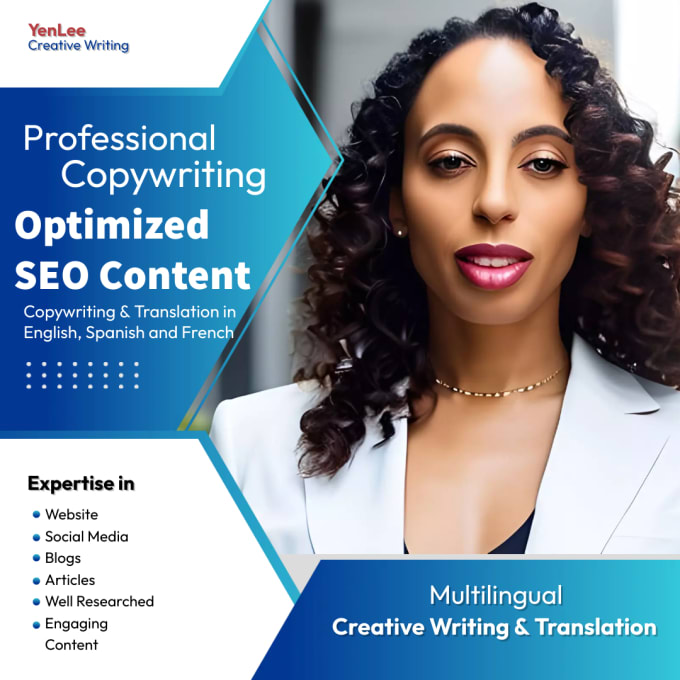 Be your creative content writer by Jenniferm54 | Fiverr