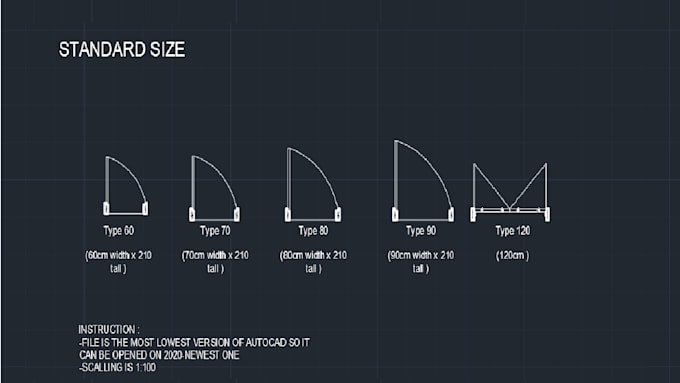 Make a dynamic component for autocad need by Archieyudha14 | Fiverr