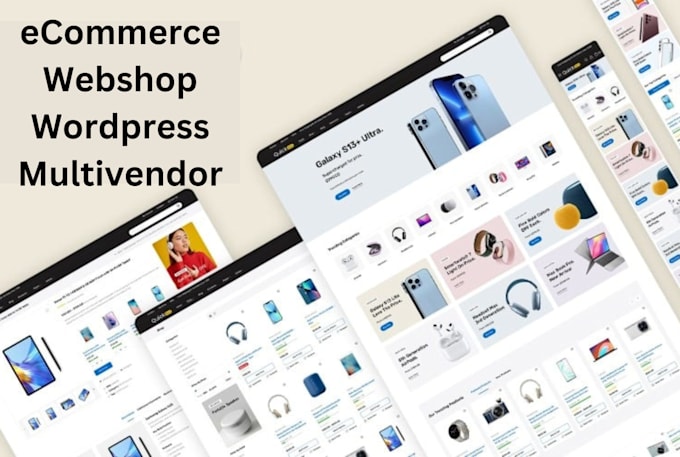 Build multi vendor ecommerce marketplace website using woocommerce by ...
