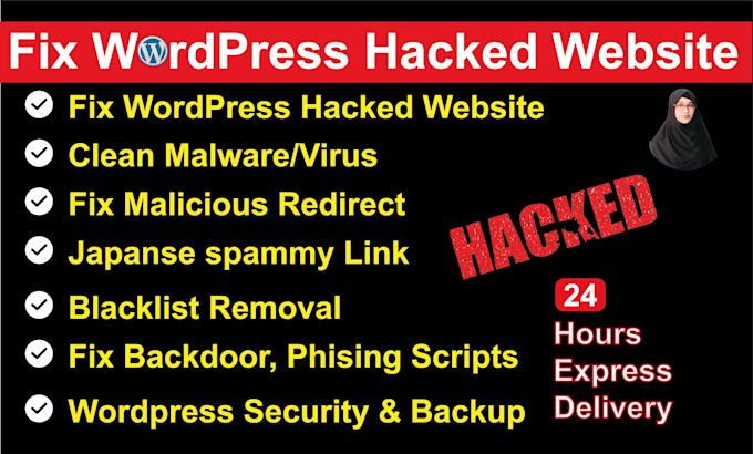 Remove malware from wordpress website by Imusultan | Fiverr