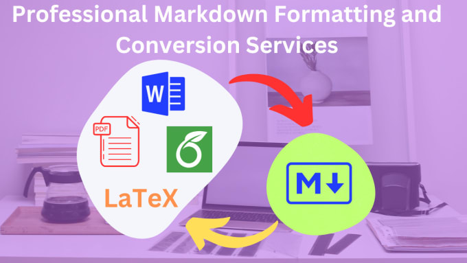 Do professional markdown formatting and conversion services by Zee5556 ...
