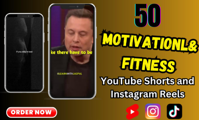 Create motivational shorts for youtube channel and instagram reels by Hamzarasool786 | Fiverr